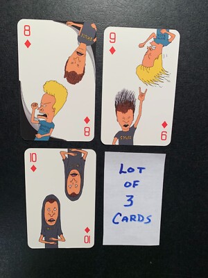 Beavis & Butthead SWAP CARDS Lot of 3 CARDS MTV NETWORK 1996 Lot N | eBay