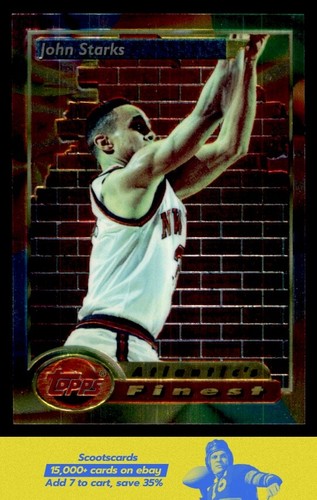 1993-94 Finest John Starks card #95 New York Knicks | eBay