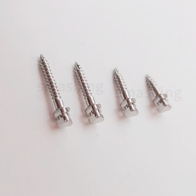 2-Pcs Dental Mini Screw Orthodontic Achor Micro Screws Anchorage ...
