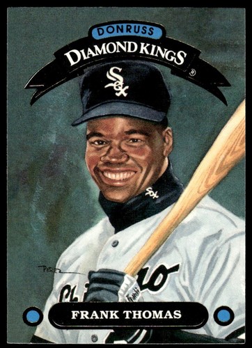 1992 Donruss Diamond Kings Frank Thomas Chicago White Sox #DK-8 | eBay