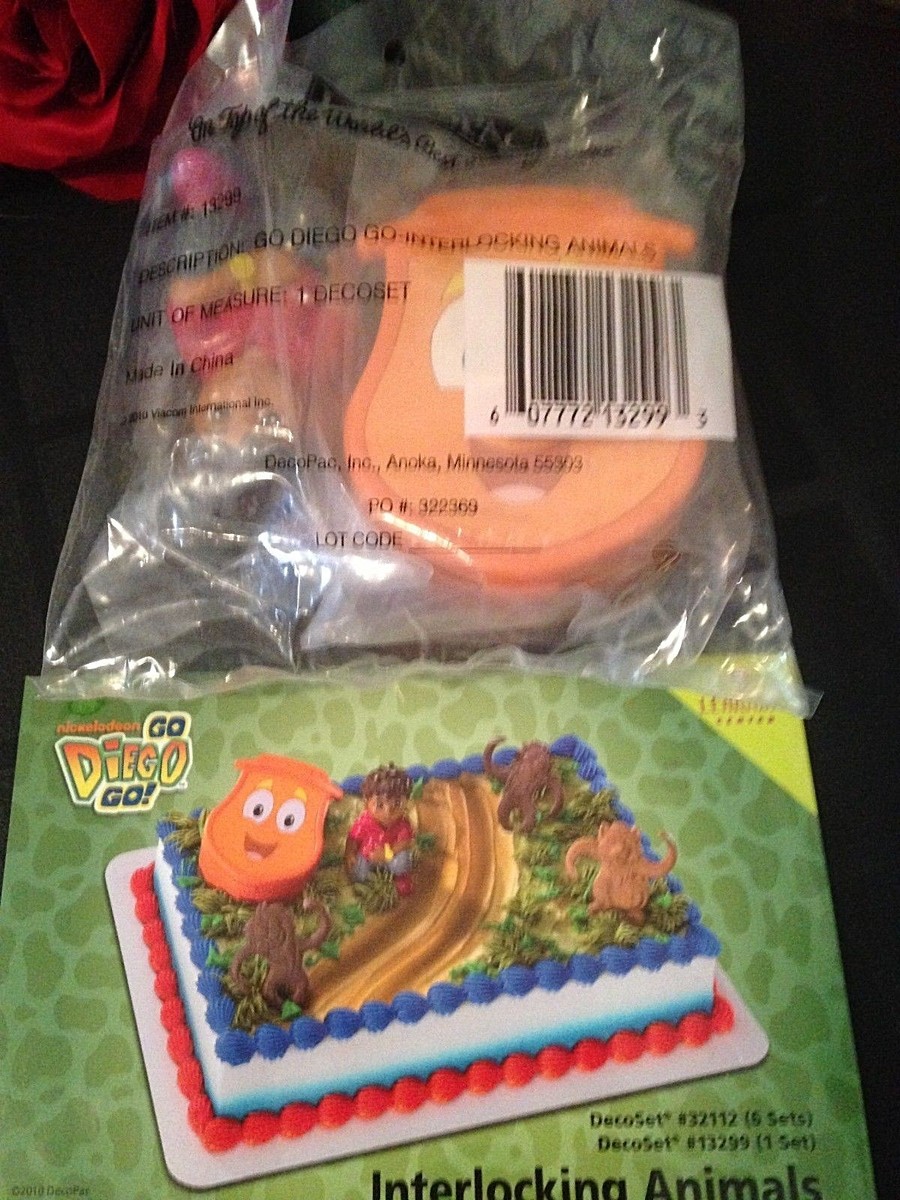 Go Diego Go Cake Topper