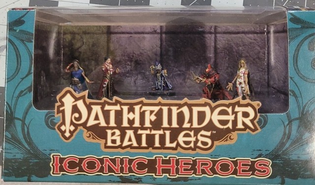 Pathfinder Battles Miniatures Iconic Heroes Set 8 Paizo Publishing for ...