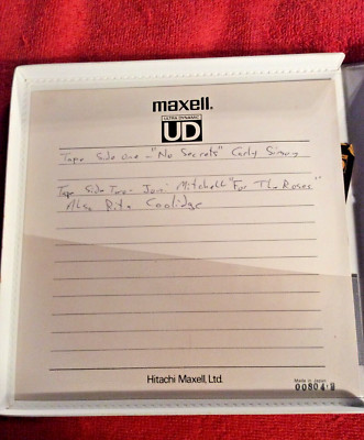 REEL TO REEL CARLY SIMON NO SECRETS JONI MITCHELL FOR THE ROSES RITA ...