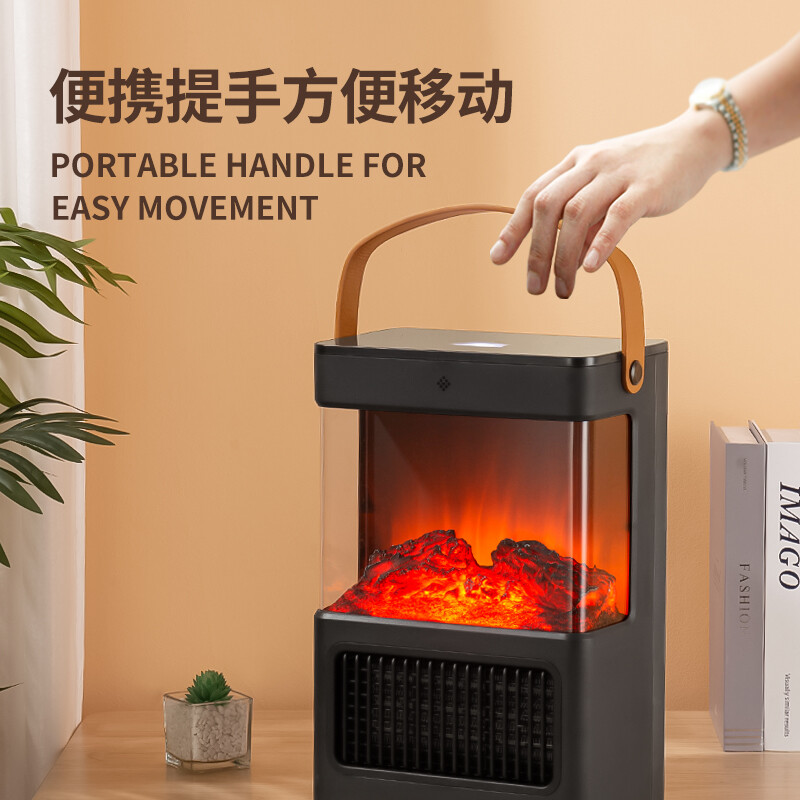HQ Electric Fireplace Heater Stove 2000W 3D Realistic Flame Effect Home ...
