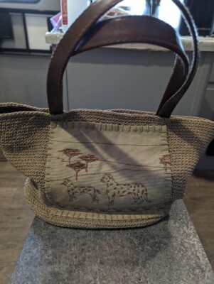 Handbag With Animal Print And Strada Coin Purse | eBay