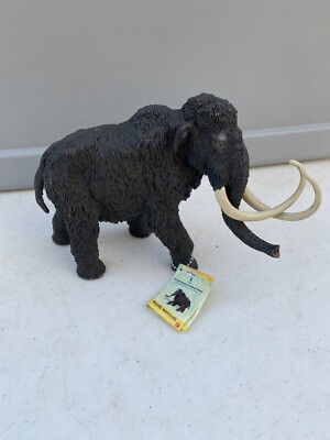 Carnegie Collection Safari Ltd Wooly Mammoth 2002 Prehistoric Figure ...