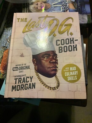Tracy Morgan SIGNED book The Last OG Cookbook 30 Rock SNL AUTOGRAPH ...