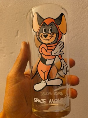 Rare Space Mouse Pepsi Glass Collector Series Walter Lantz Cartoon ...