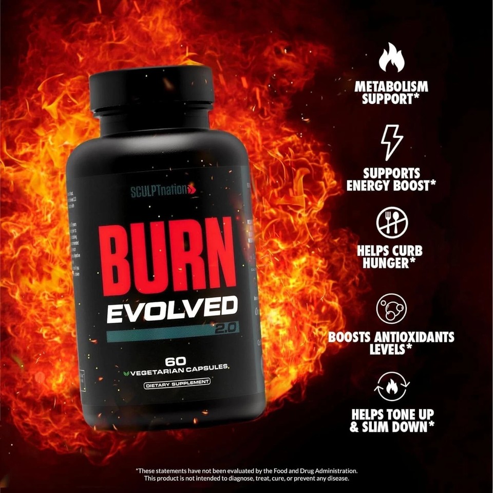 Sculptnation Fat Burn Evolved Thermogenic Burner Weight Loss New & Sealed | eBay