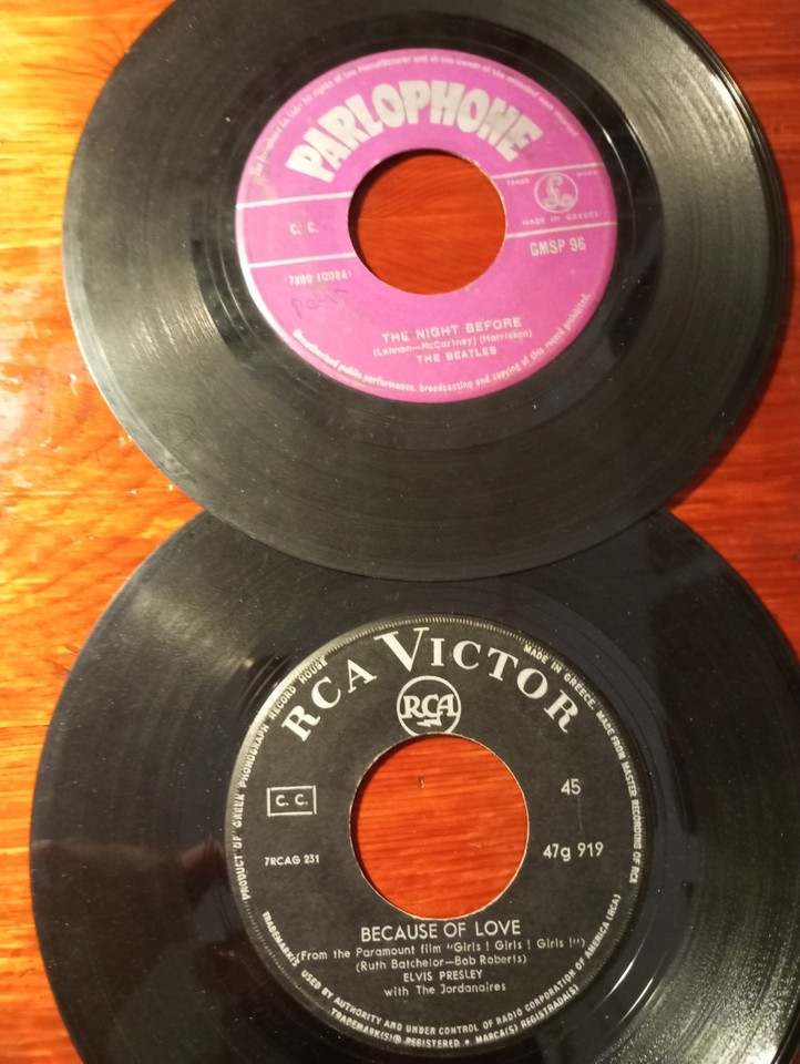 ***Vintage 54 random used rare vinyl music records 45 rpm*** | eBay