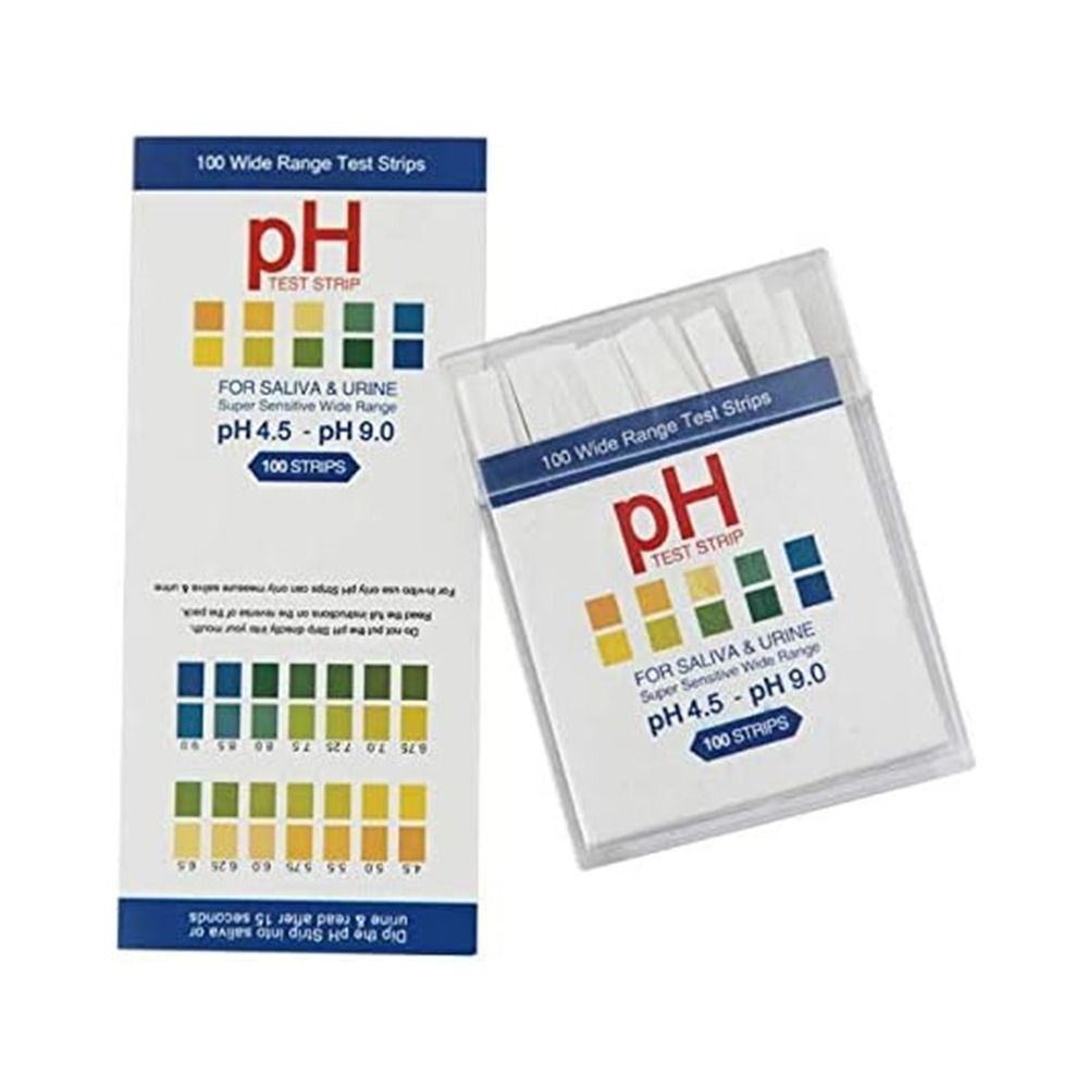 100ct High Sensitivity pH Test Paper for Body Acidity and Alkalinity | eBay