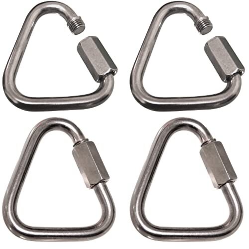 4 Pack 2.2 Inch Quick Link Trianglequick Links Stainless Steel Triangle ...