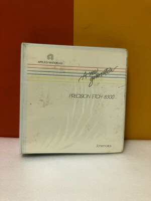 Applied Materials Precision ETCH 8300 Schematics Manual | eBay