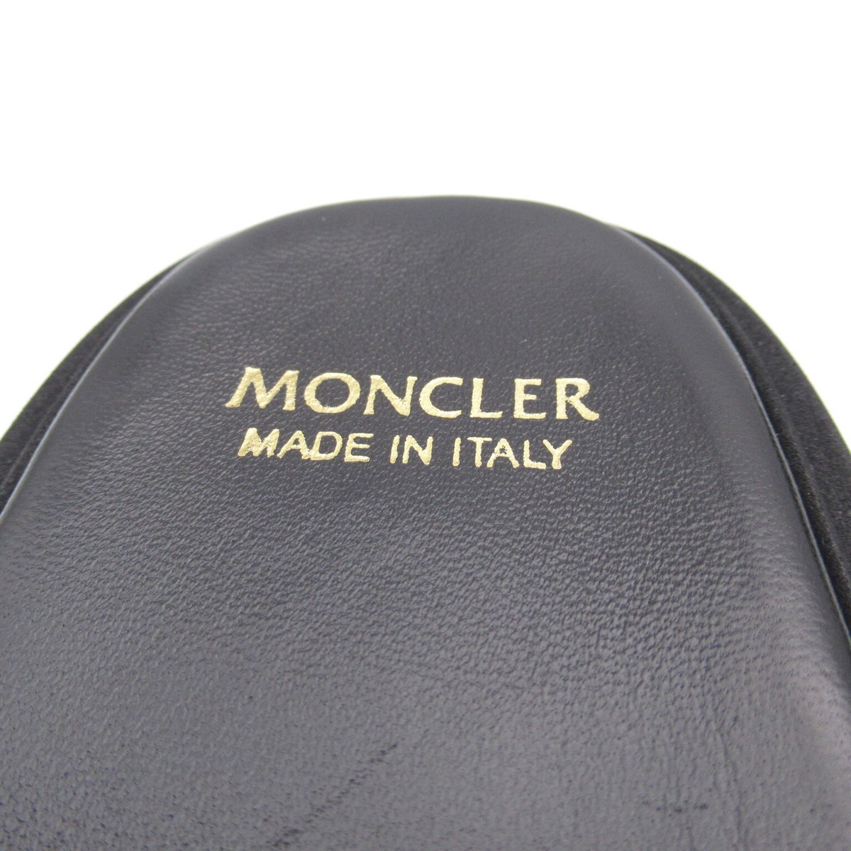 MONCLER Slider Sandals Shoes 4C00080M180099936 rubber Black MONCLER Slider Sandals Shoes 4C00080M180099936 rubber Black