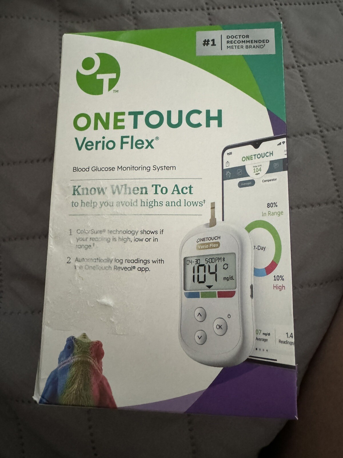 OneTouch Verio Flex Glucose Monitoring System Kit Exp: 2028 | eBay