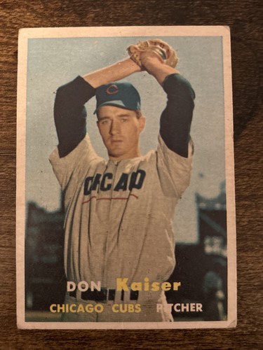 1957 Topps - #134 Don Kaiser | eBay