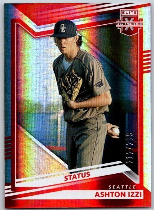 2022 Panini Elite Extra Edition - Ashton Izzi #126 Red Status /299 (RC ...