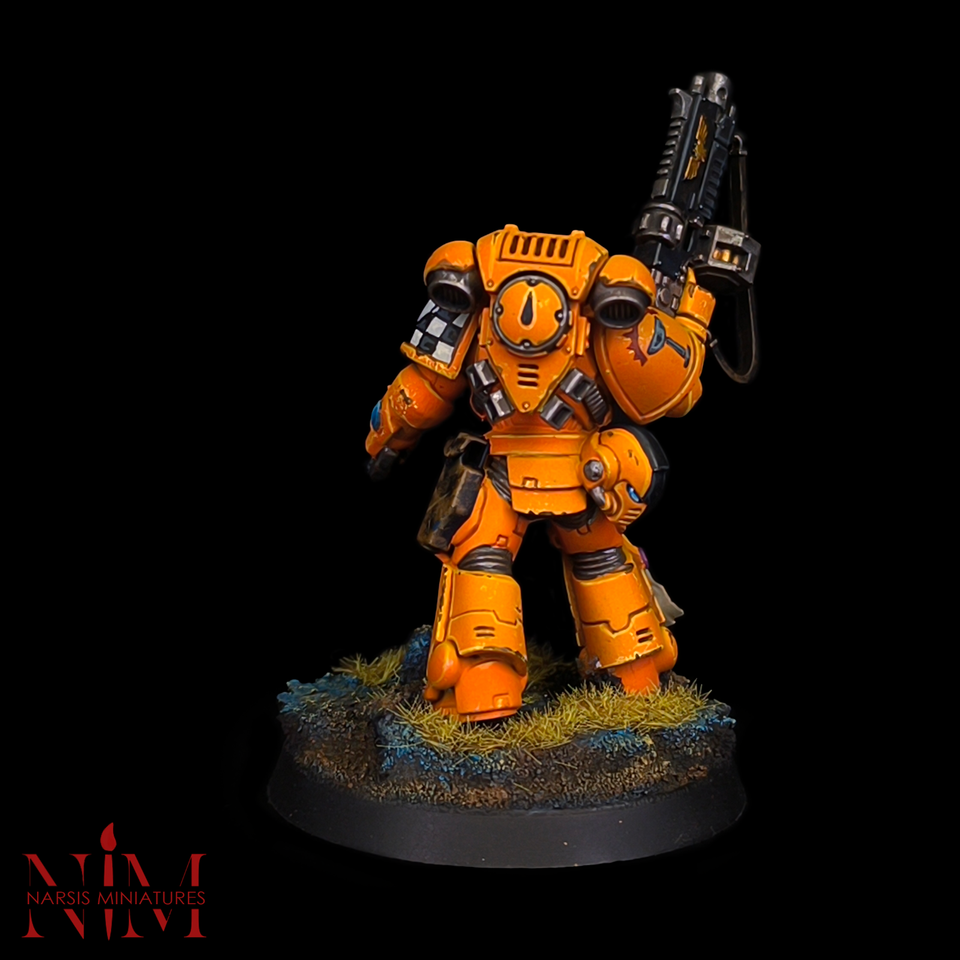 Warhammer 40k Lamenters lieutenant with auto bolt rifle and bolt pistol ...