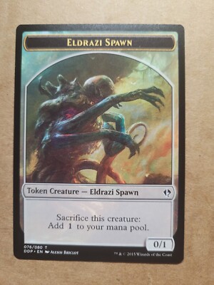Eldrazi Spawn Token (Briclot) Duel Decks Zendikar vs Eldrazi -LP- MTG Magic 76 | eBay