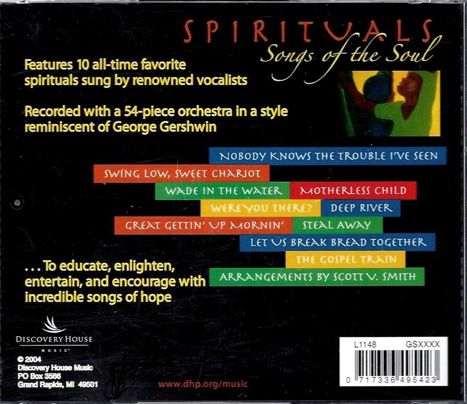 SPIRITUALS / Songs of the Soul by Various Artists (CD, 2004 ...