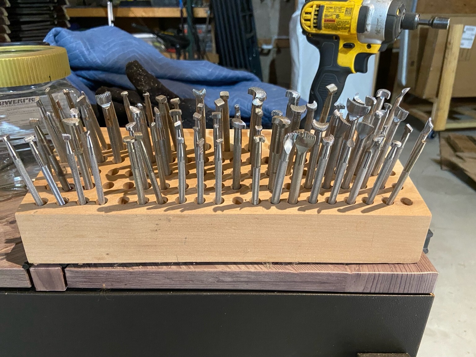 Craftool USA Leather Stamping Tool Lot (76) Vintage & Modern + Holder ...