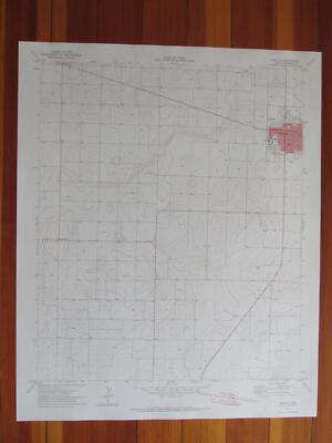 Morton Texas 1973 Original Vintage USGS Topo Map | eBay