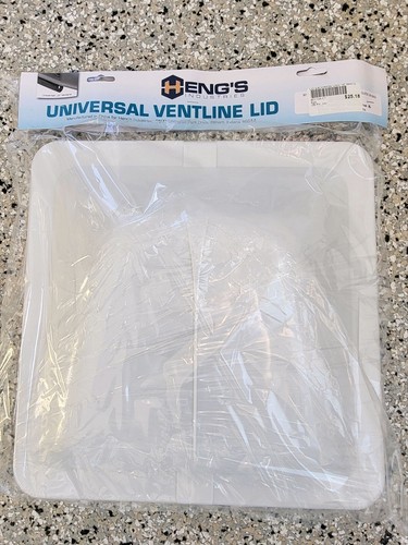 Heng's 90110A-C1 Universal Lid for Elixir/Ventline Roof Vents - 14 ...