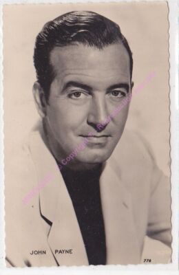 CPSM RPPC STAR JOHN PAYNE PHOTO PARAMOUNT 776 Edt P.I. | eBay