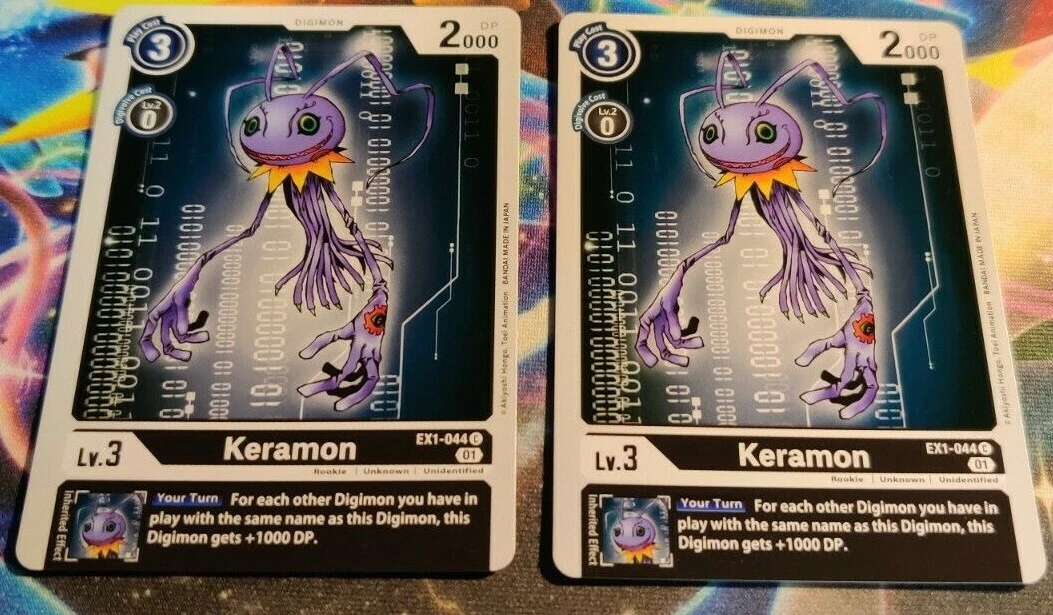 Digimon Keramon Evolution
