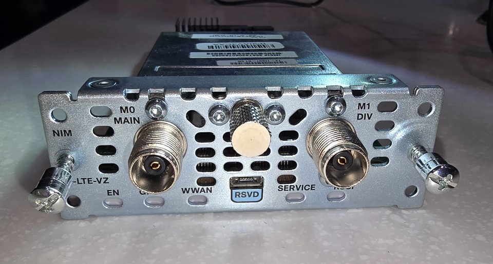 Cisco NIM-4G-LTE-VZ Verizon LTE Module | eBay