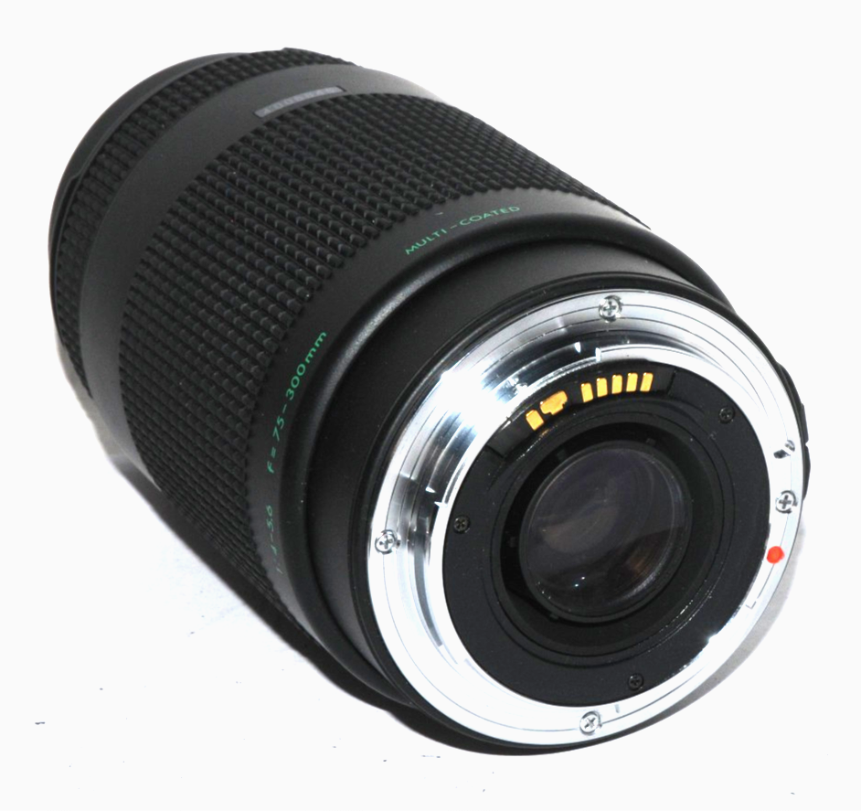 CANON AF Quantaray Tech-10 CN AF 75-300mm 1:4-5.6 For CANON AF w/ Caps ...