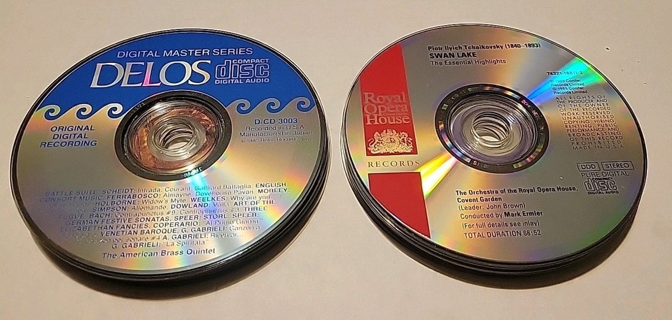 24 - Reseller's Loose Music CDs Disc Lot Assorted Genres & Years ...