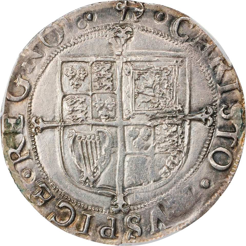 (1638-39) ENGLAND CHARLES I SHILLING LONDON; MM: ANCHOR KM-109 PCGS XF ...