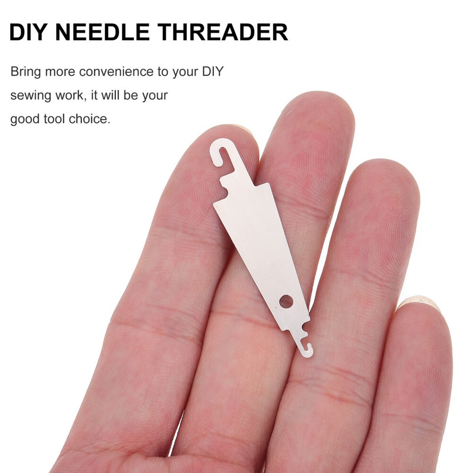 100pcs Hook Needle Threader Threaders Embroidery Threader Automatic ...