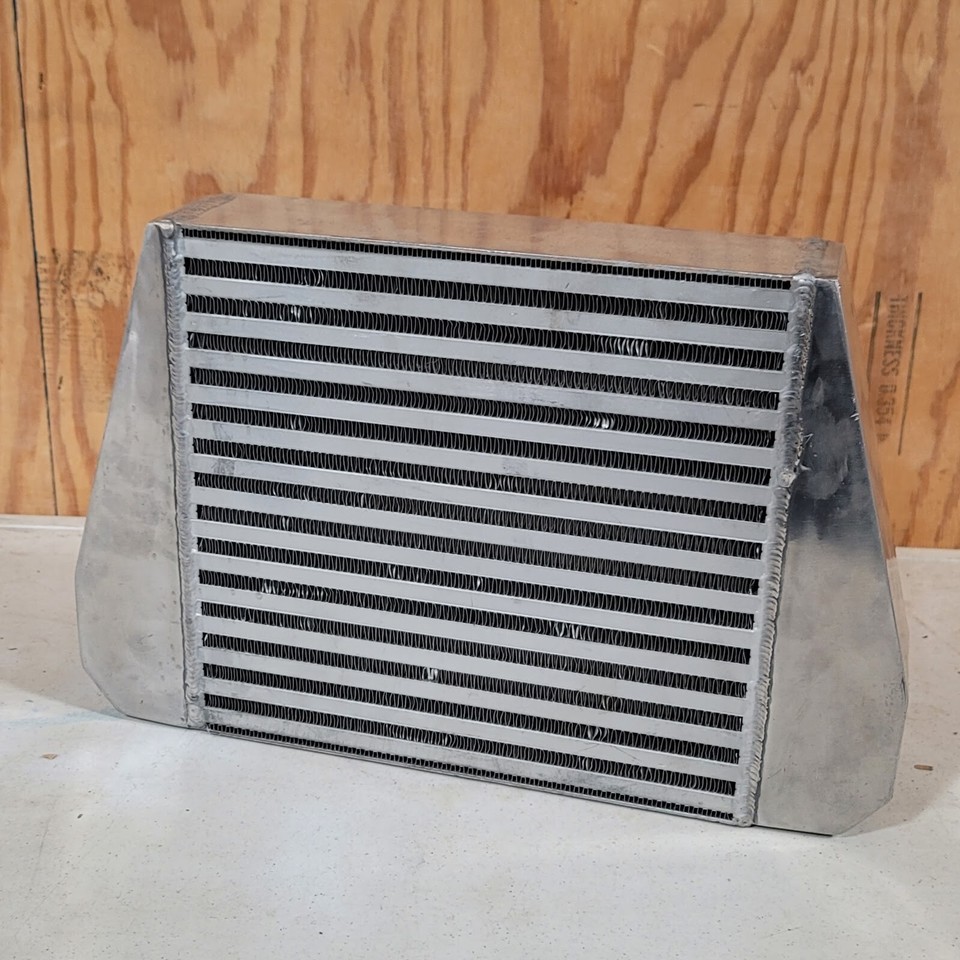 93-97 Mazda RX7 FD Aluminum V-Mount Turbo Intake Intercooler 2.75 ...