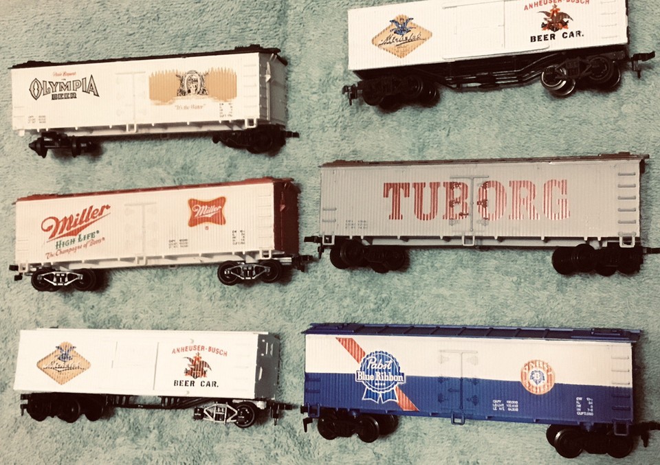 HO beer cars 6 assorted | eBay