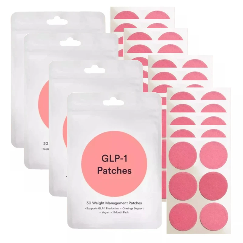1-5PCS GLP-1 Patches Kind Patch - 1Month Supply Cravings Support Vegan ...