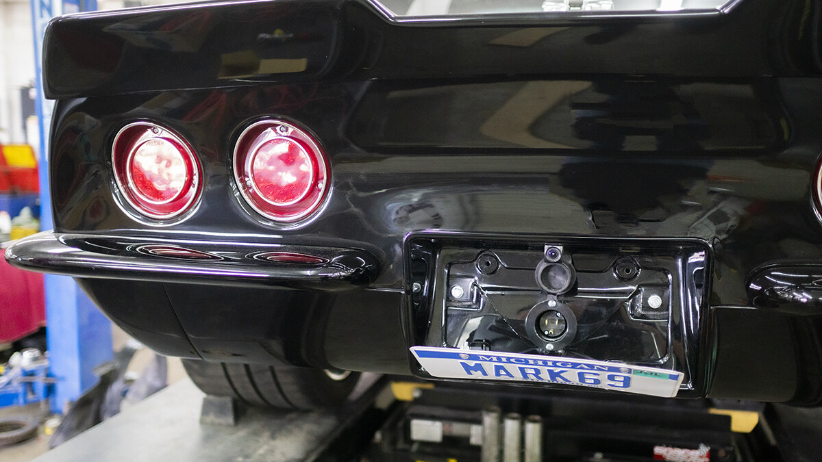 Corvette Custom Fiberglass C3 Rear Bumpers Fangless-Pair-Includes ...