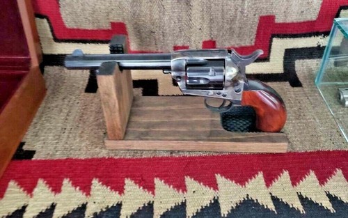 Tabletop (Stand Only) for Antique Western Cowboy Pistol/Revolver Wood ...