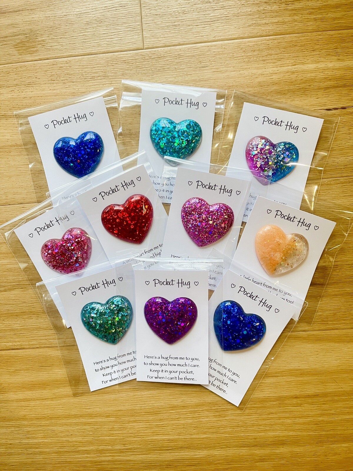 Pocket Hug, Heart Token, Love Keepsake, Heart Gift | eBay