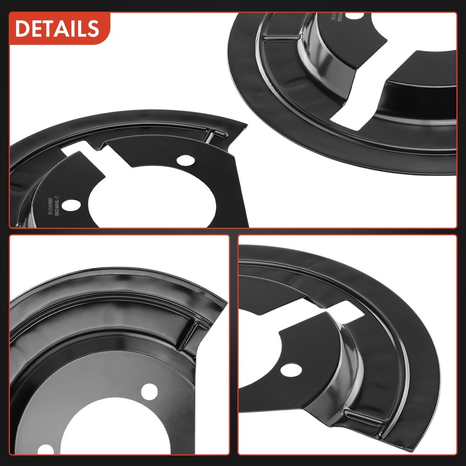 2Pcs Front Brake Dust Shield for Dodge Ram 1500 2002-2010 Ram 1500 11 ...