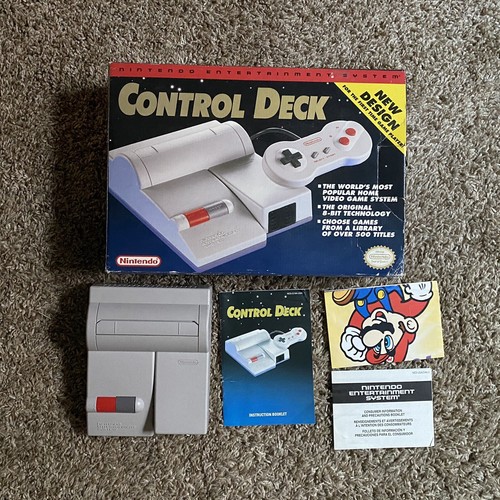 Nintendo NES 101 top loader control deck in box with inserts working ...