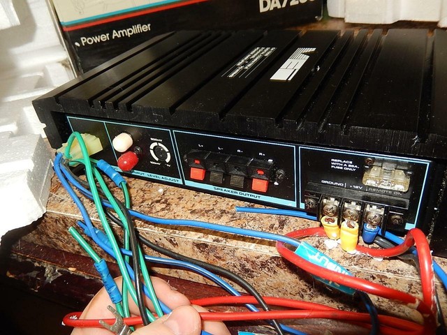 MEI 2 Channel Power Amplifier / Amp Model DA7250 /as-is Untested for ...