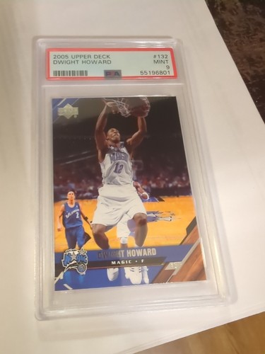 2005 Upper Deck Dwight Howard 132 PSA 9 Orlando Magic | eBay