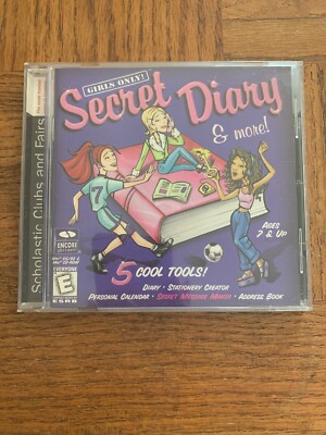 Secret Diary Computer Game | eBay