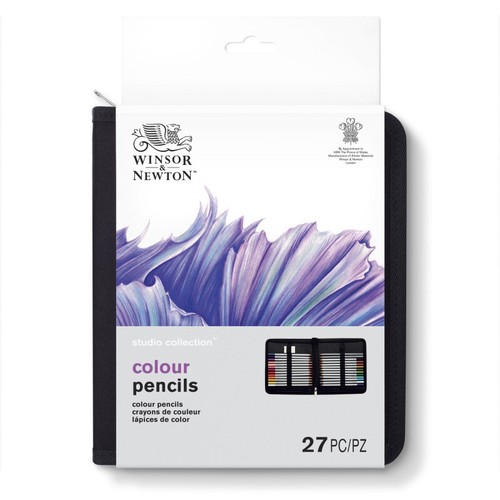 Set de 27 Crayons Couleur - Studio Collection - Windsor et Newton | eBay