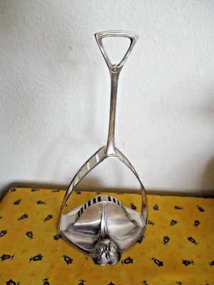 Rare WMF Silverplate Art Nouveau Fruit Knife Knives Holder Stand ...