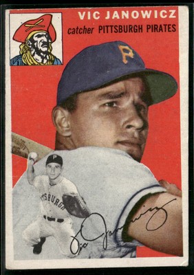 1954 Topps #16 Vic Janowicz VG-EX/EX | eBay