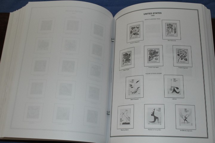 Harris United States Stamp Liberty Album 1847-2001 Unused ...