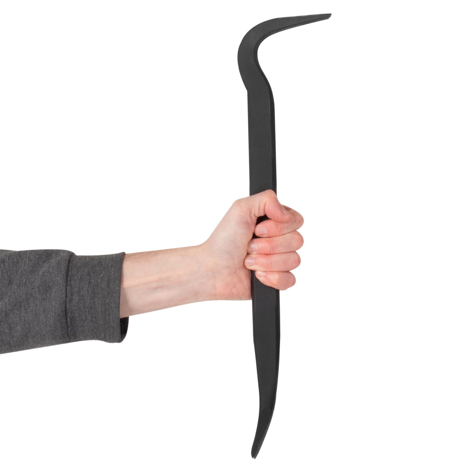 18" Wrecking Crow Bar Steel Crowbar Nail Board Puller Lever Pry Pull ...